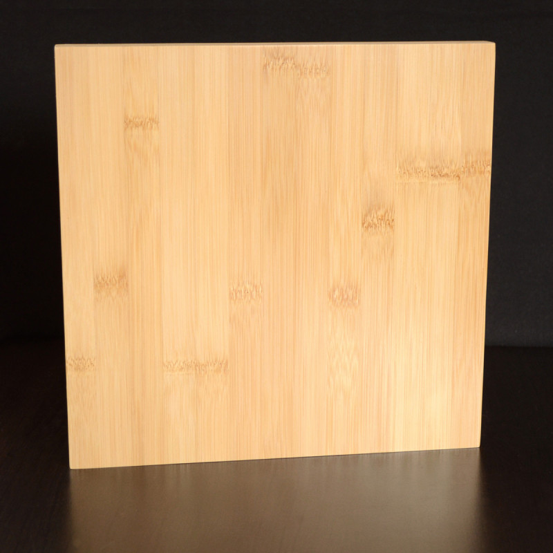 10 inch Square Engraved Bamboo Sign